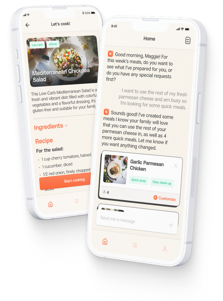 Ollie - Your AI assistant for weeknight meals